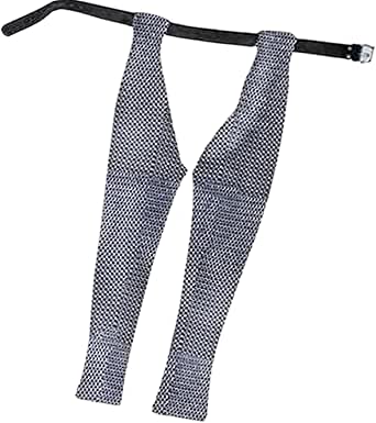 Amazon.com: 9mm Zinc Plated Mld Steel Chain Mail Leggings | Medieval ...