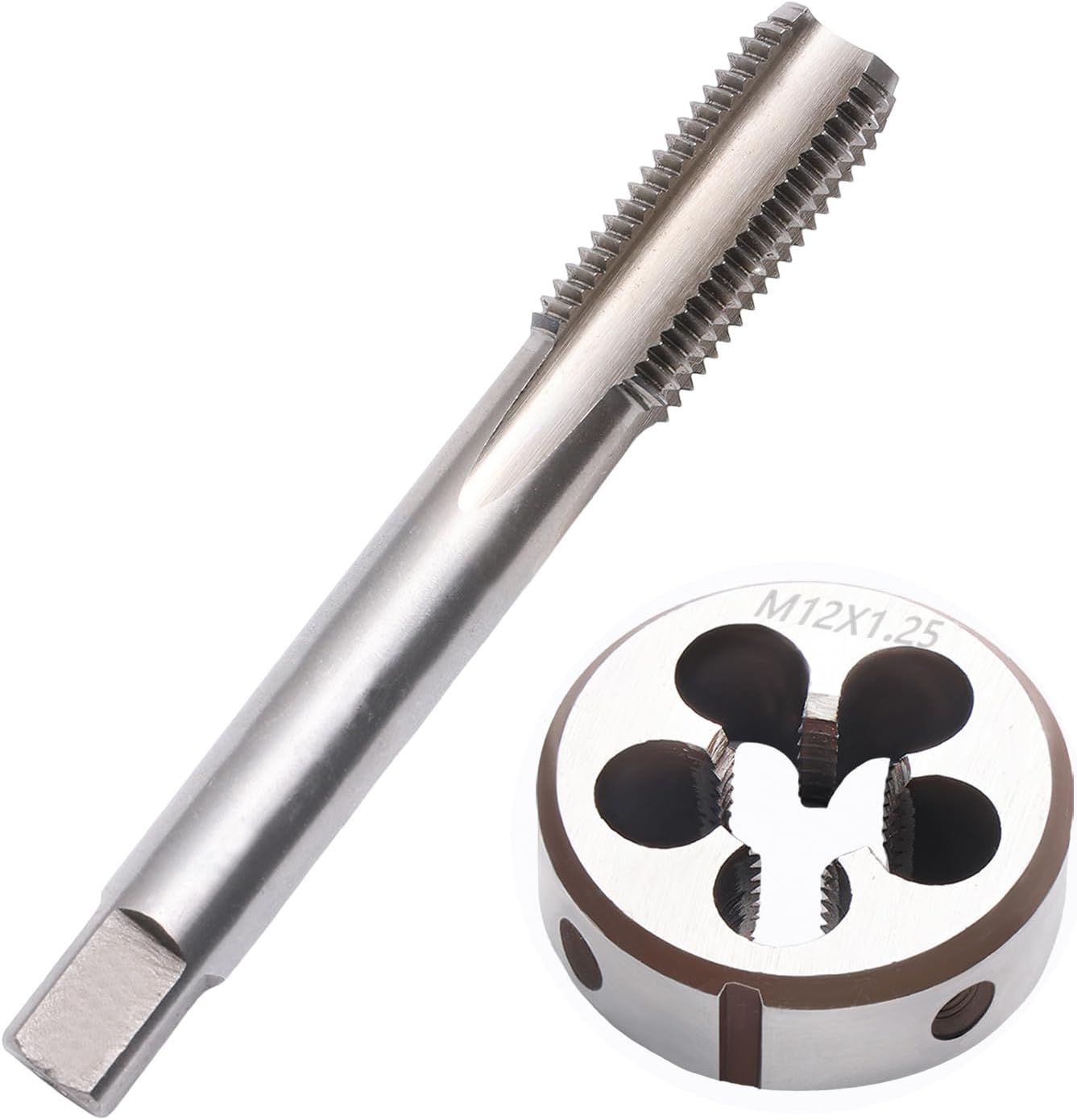 Amazon.com: HSS 12mm x 1.25 Metric Taper and Plug Tap Right Hand Thread ...