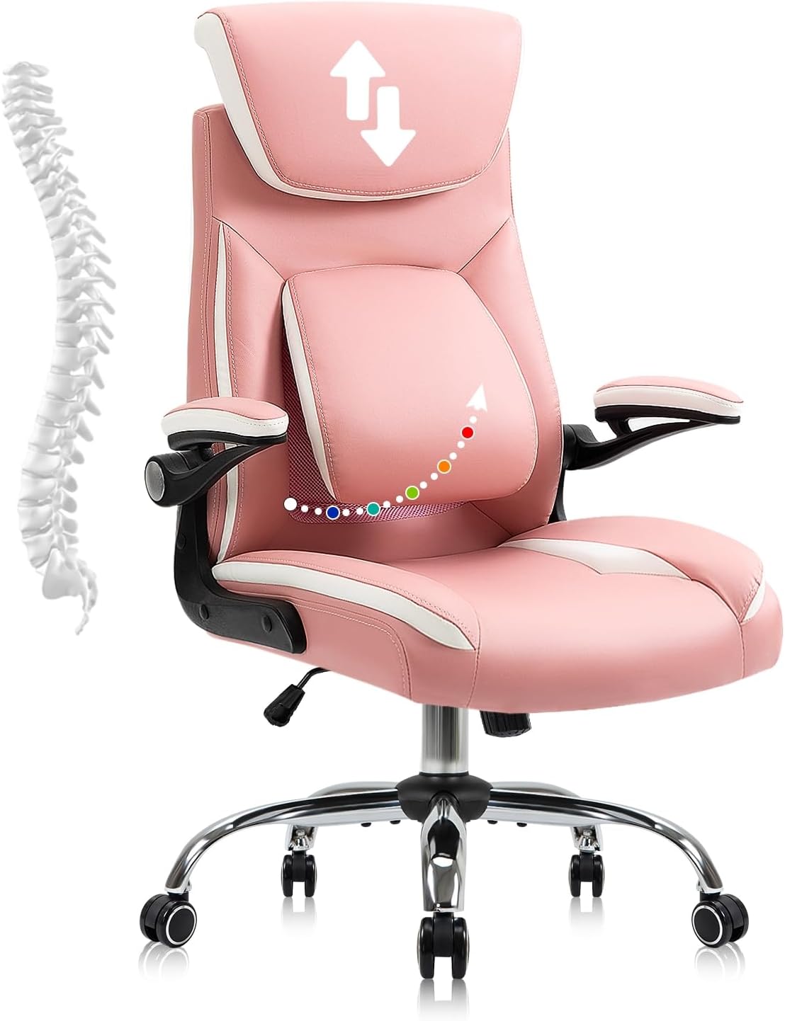 Amazon.com: YAMASORO High Back Executive Computer Office Chair with ...