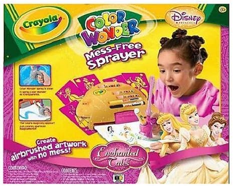 Amazon.com: Disney Princess Enchanted Tales Color Wonder Mess-Free ...