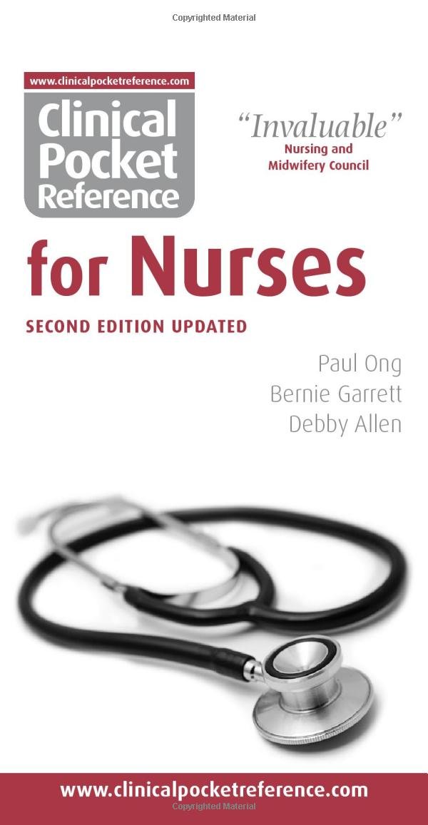 Clinical Pocket Reference for Nurses: Amazon.co.uk: Ong, Paul, Garrett ...