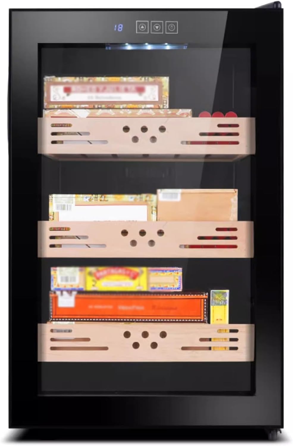 Amazon.com: Smart Electronic Humidor Temperature-Controlled Cigar ...