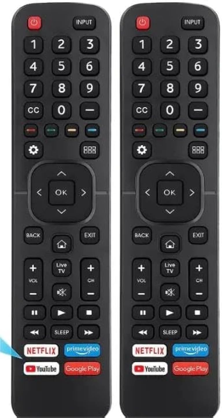 Amazon.com: New Universal Remote for All Hisense TV Remote, Replacement ...