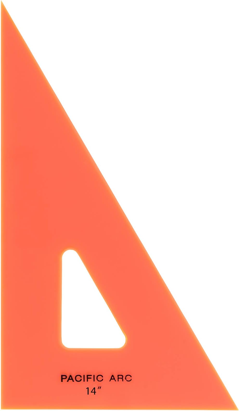 Amazon.com: Alvin, Triangle Ruler with Fluorescent Edges, Drafting Tool ...