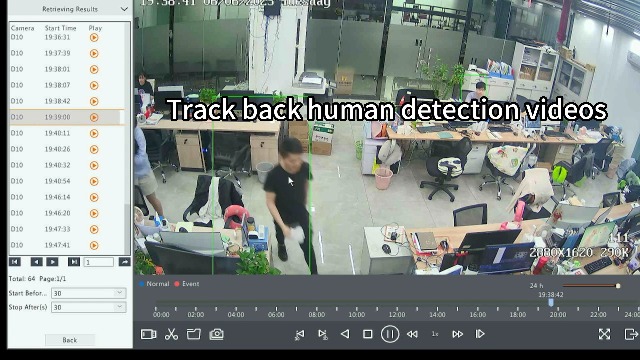 Watch Smart Playback for Human/Vehicle detection on Amazon Live