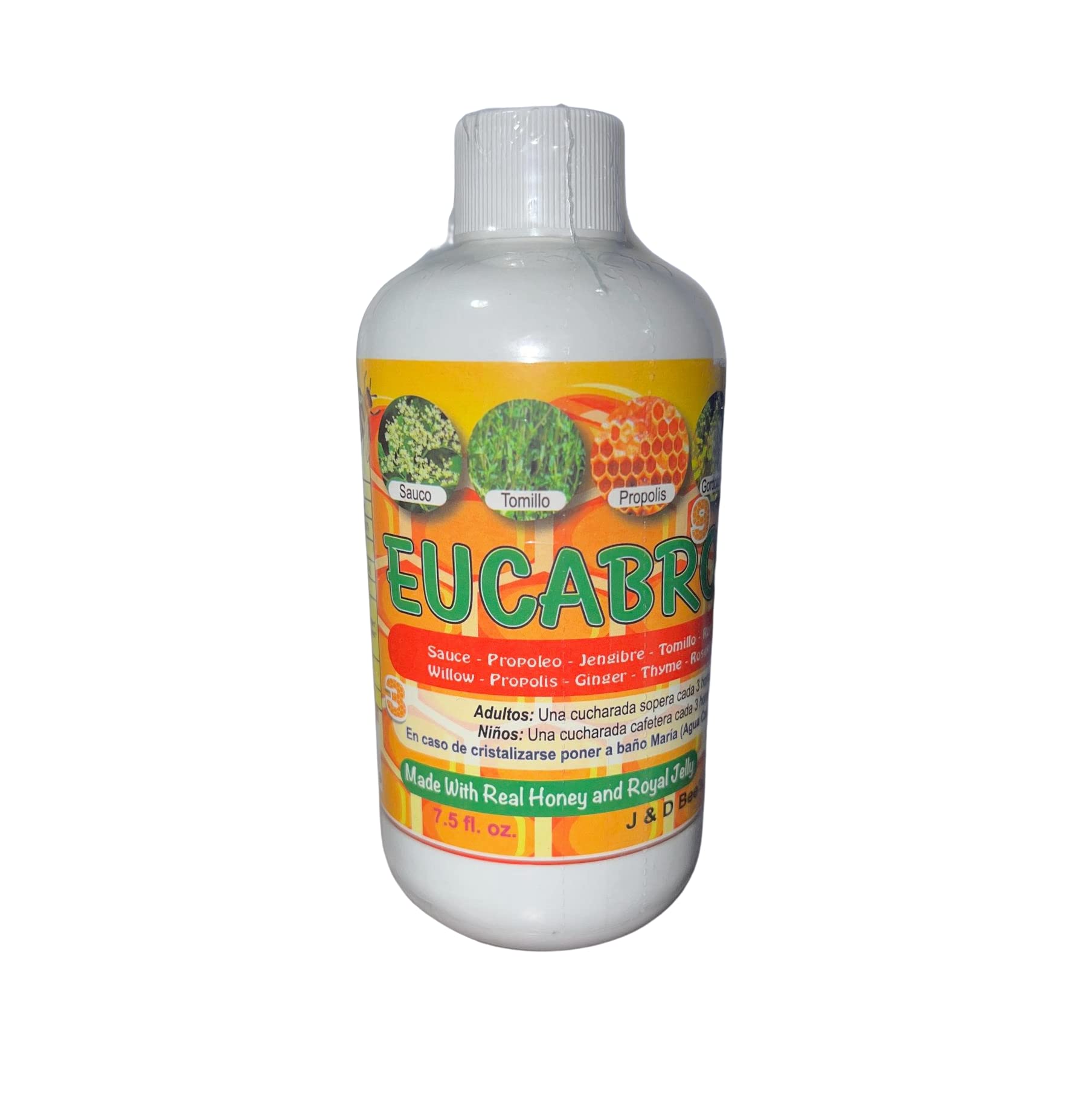 Natural Honey Cough Syrup - Eucabroncosol (Jarabe de Miel Eucabroncosol ...
