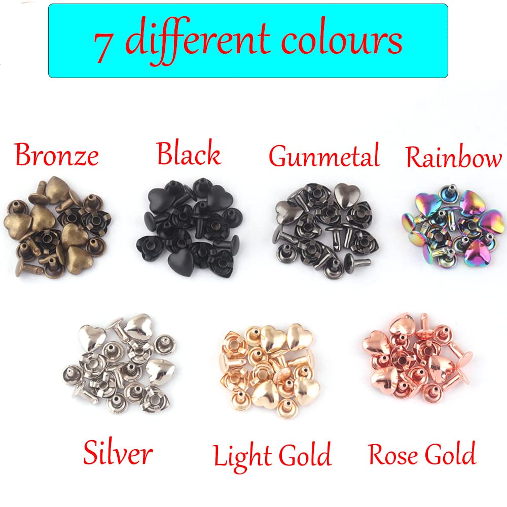 Double Cap Rivets Buy 8*10mm Golden Rivets Metal Button Double Capped ...