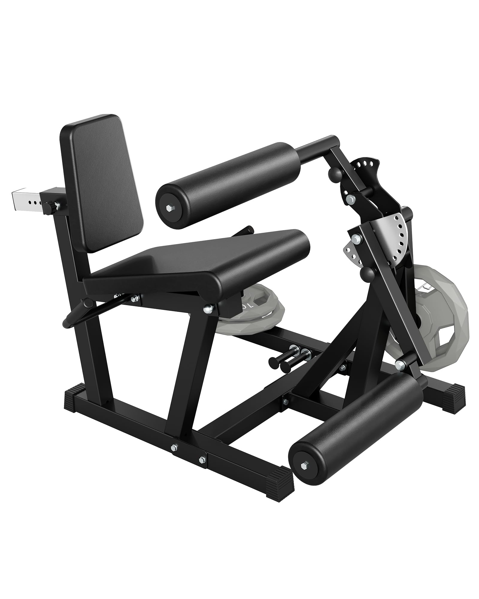 Snapklik.com : Garvee Leg Extension And Curl Machine, 4 In-1 Leg Press ...