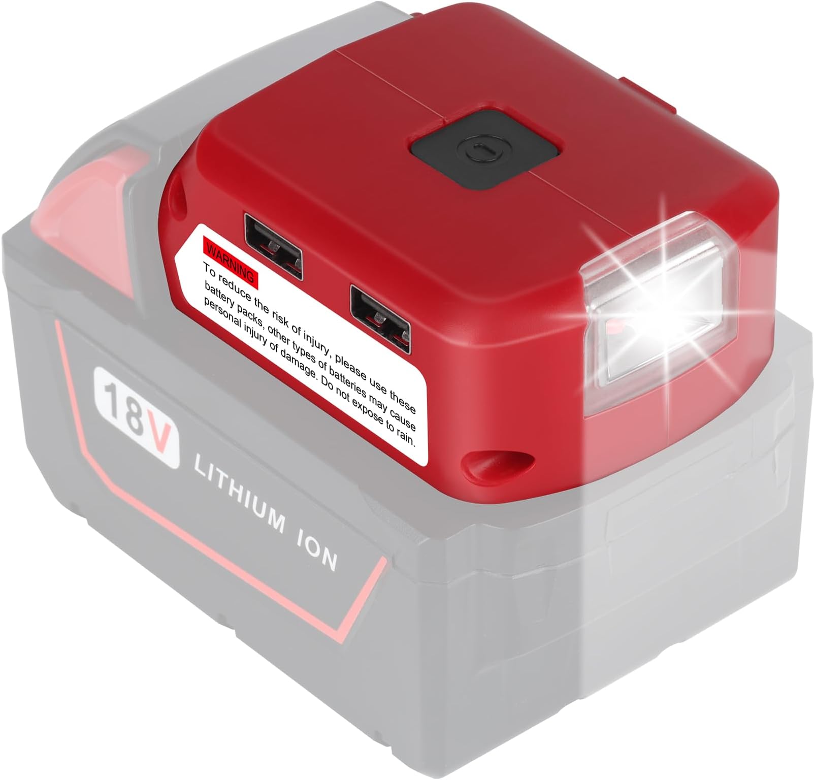 Amazon.com: 20V Battery Adapter for Black+Decker, USB Charger with Dual ...