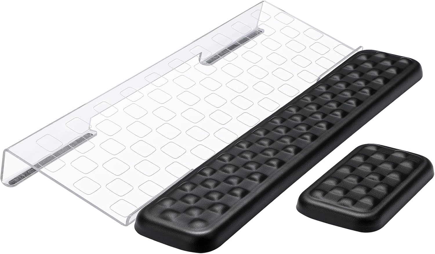 Amazon.com : Keyboard Stand and Wrist Rest, Memory Foam Keyboard Wrist ...