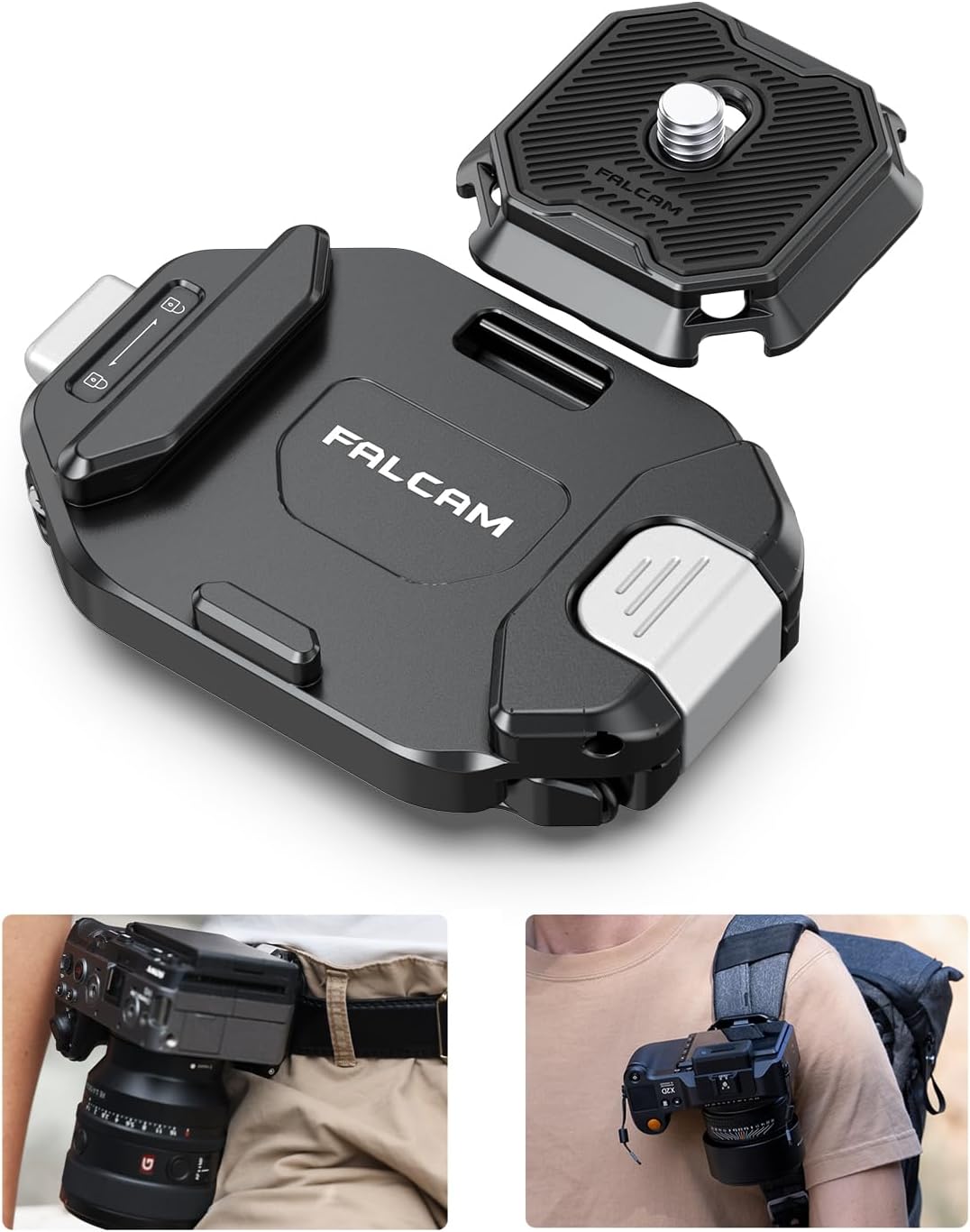 Amazon.com : ULANZI F38 Camera Tripod Mount Quick Release System ...