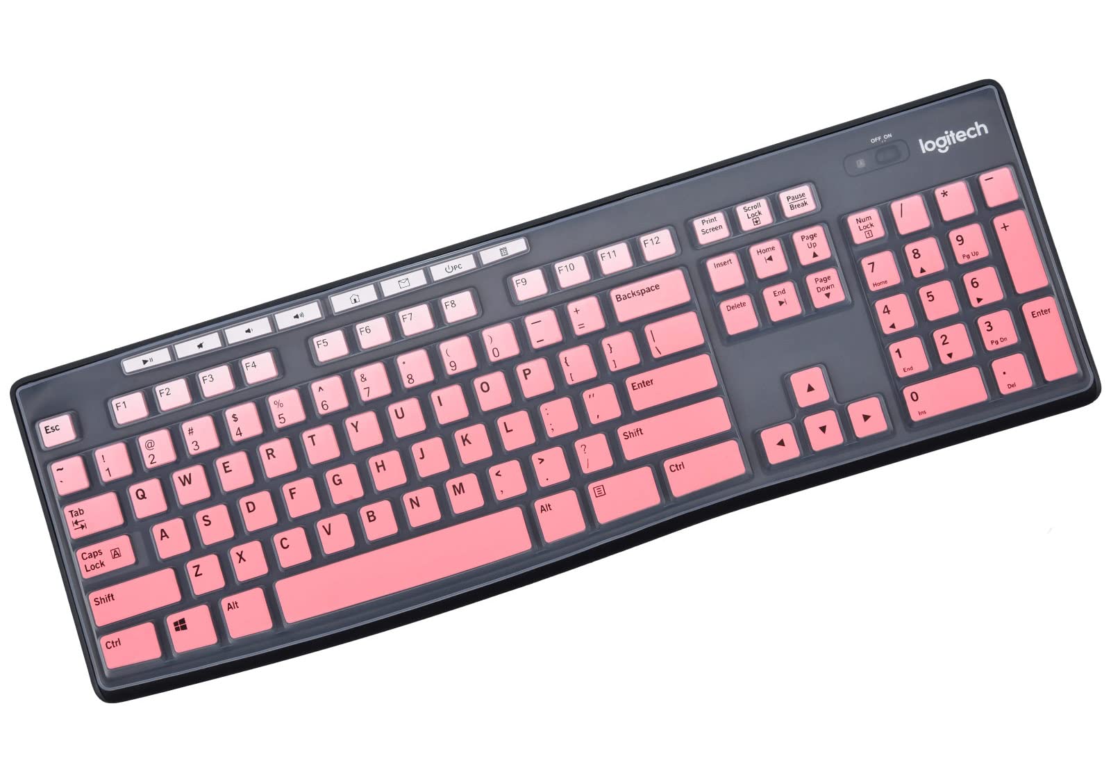 Amazon.com: Keyboard Cover for Logitech MK295 MK270 K270 Wireless ...