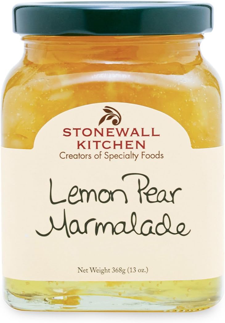 Amazon.com : Stonewall Kitchen Lemon Pear Marmalade, 13 Ounces ...