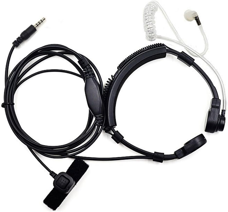 3,5 mm Klinkenstecker Cool Throat Mic Mikrofon Verdeckt Akustik Tube ...
