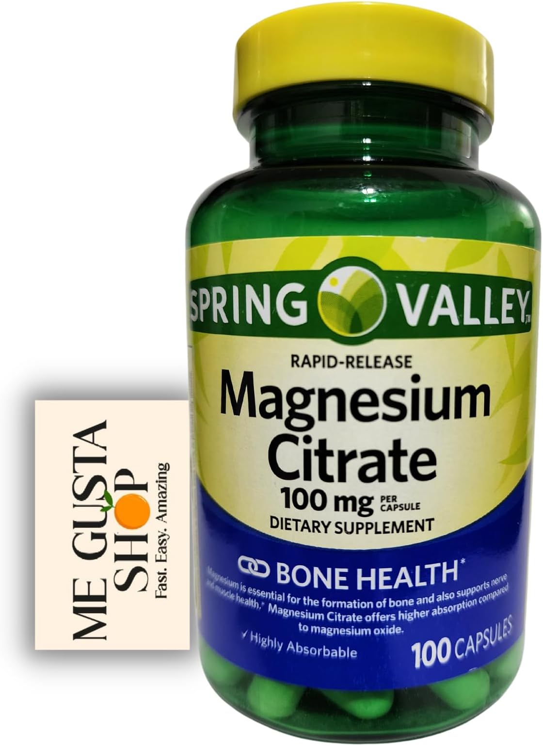 Amazon.com: Spring Valley Rapid-Release Magnesium Citrate Dietary ...