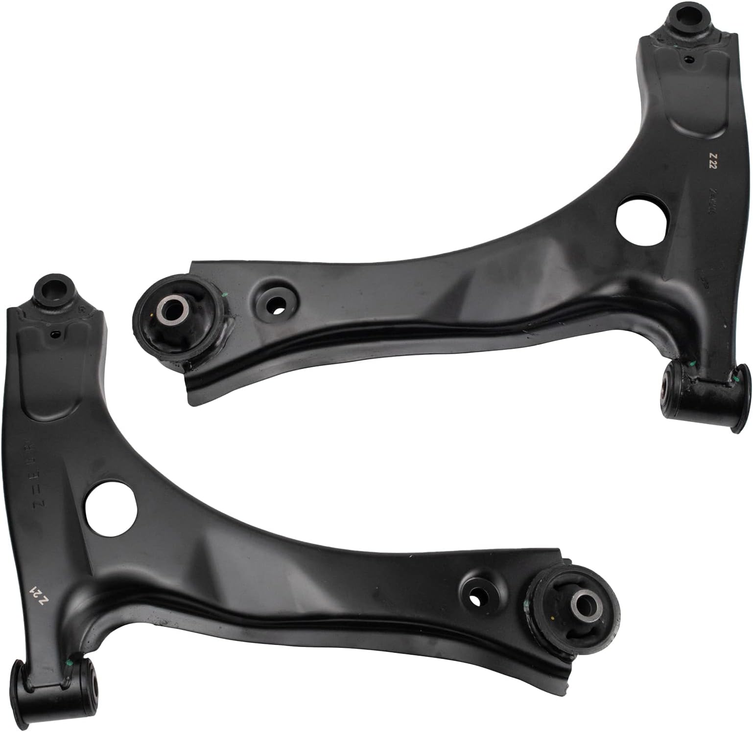 Amazon.com: TRQ Front Lower Control Arm Set Compatible with 2015-2019 ...