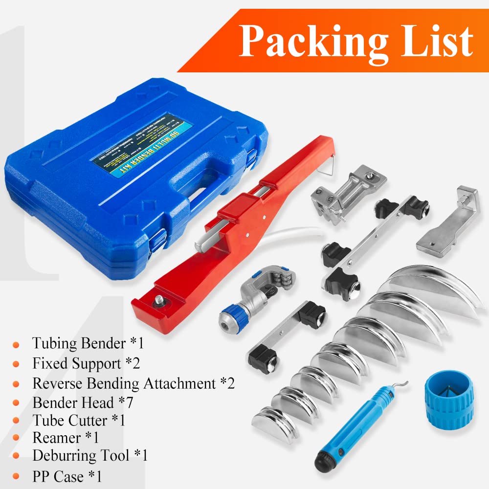 Press Fit Tool Plumbing 90° Copper Pipe Bender HVAC Refrigeration ...