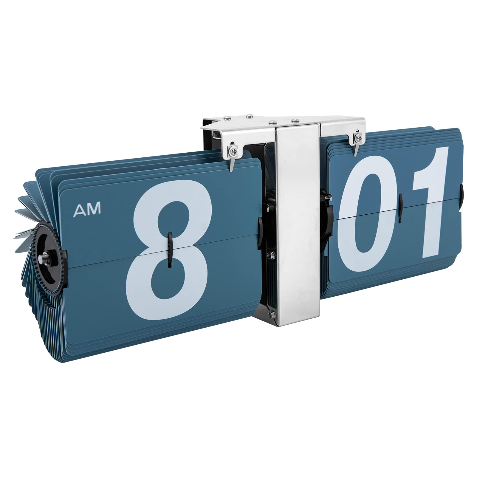 Amazon.com: Flip Clock, Fliping Out Desktop Digital Clock Battery ...