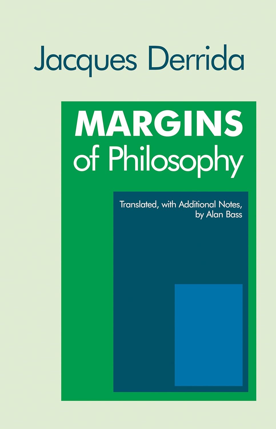 Margins of Philosophy | Jacques Derrida: Jacques Derrida, Alan Bass ...