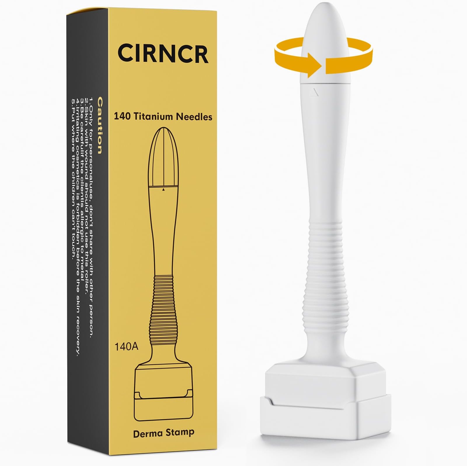 Amazon.com: Derma Stamp - ANSIOVON Microneedling Stamp for Hair Face ...