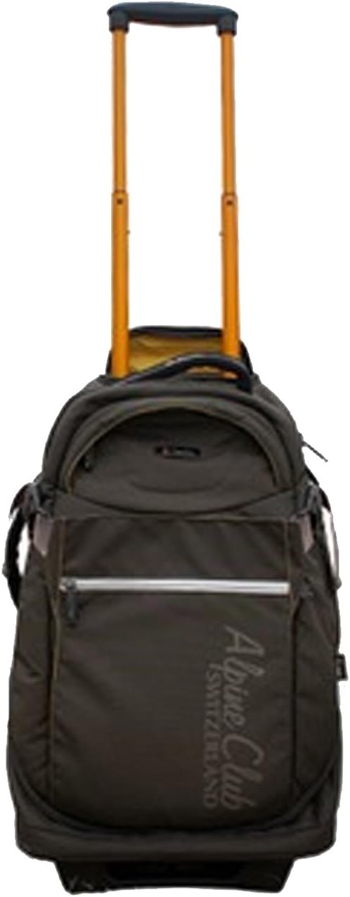 Amazon.com: Swiss Alpine Club Piaget 32L Trolley Backpack Brown ...