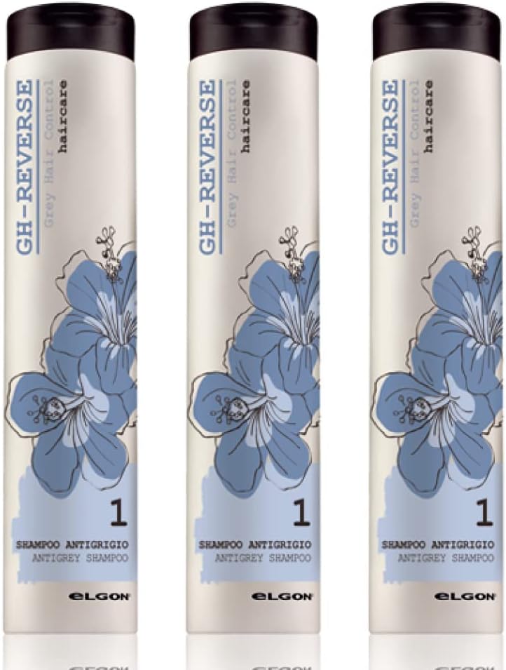Amazon.co.jp: eLGON (エルゴン) GH アンチグレイシャンプー エイジングスキャルプケア サロン専売 250ml【3本セット】 : ビューティー