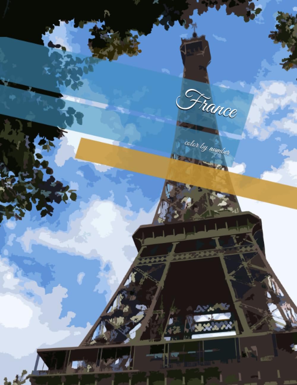 Amazon.com: France Color by Number Book: for Adults (Color by number ...