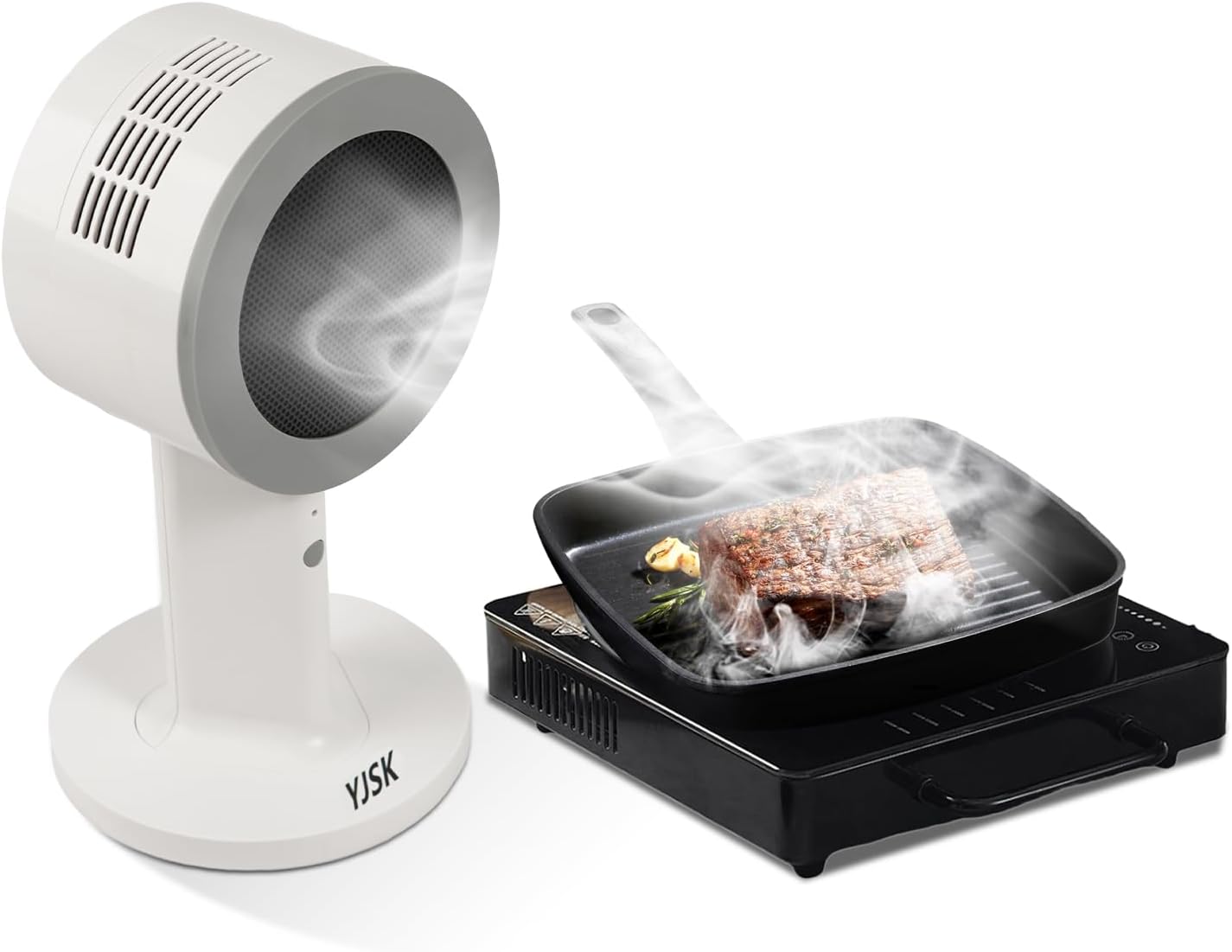 Amazon.com: Run 2 hours + with rechargeable battery Portable range hood ...