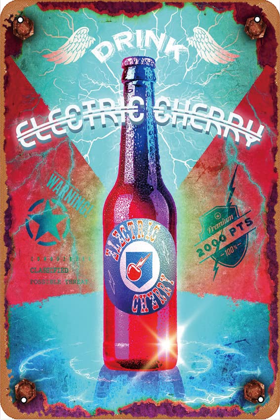 Electric Cherry Perk Label