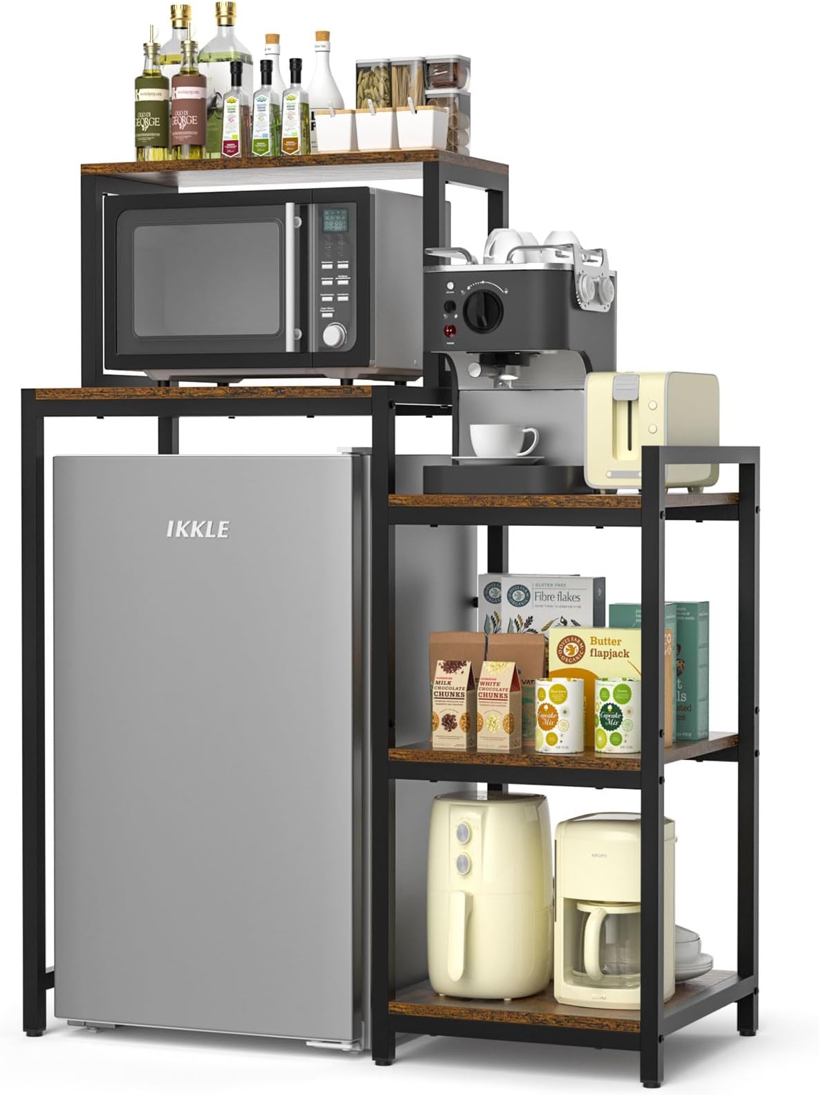 Amazon.com: Whitmor Supreme Over The Fridge Shelf : Home & Kitchen