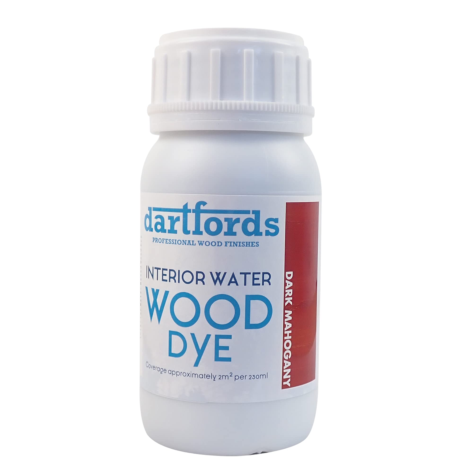 Dark Mahogany Interior Water Based Wood Dye 230ml Bottle : Amazon.co.uk ...