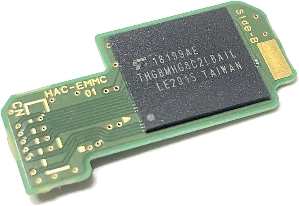 Amazon.com: Replacement 32G Memory Module EMMC Memory for NS Nintendo ...