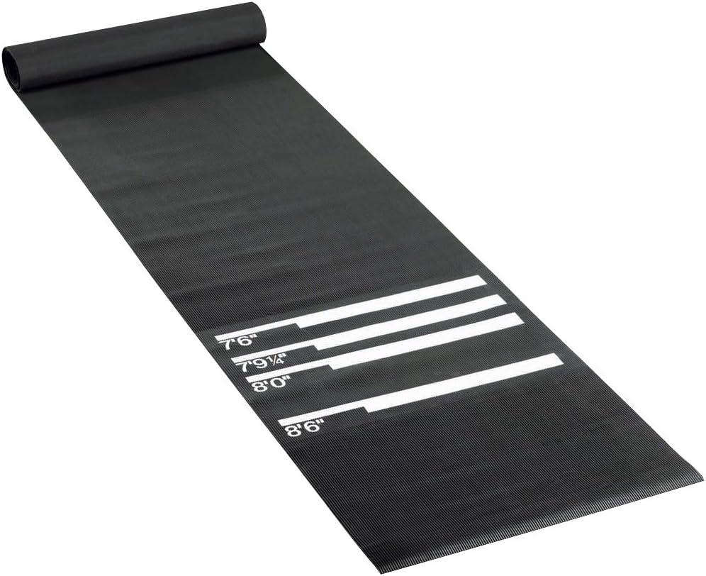 Mightymast Leisure Black Professional Dartboard Mat With Oche Lines ...