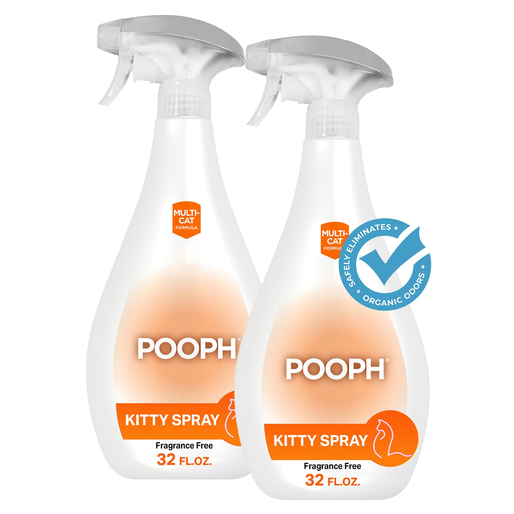 Amazon.com: POOPH Kitty Spray - Odor Eliminator, 32oz - Dismantles ...