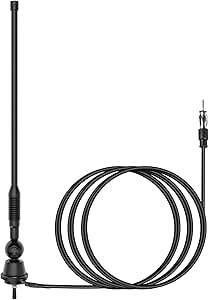 Amazon.com: JSZAAHZ Antena marina impermeable AM FM carrito de golf ATV UTV RV Car Stereo ...