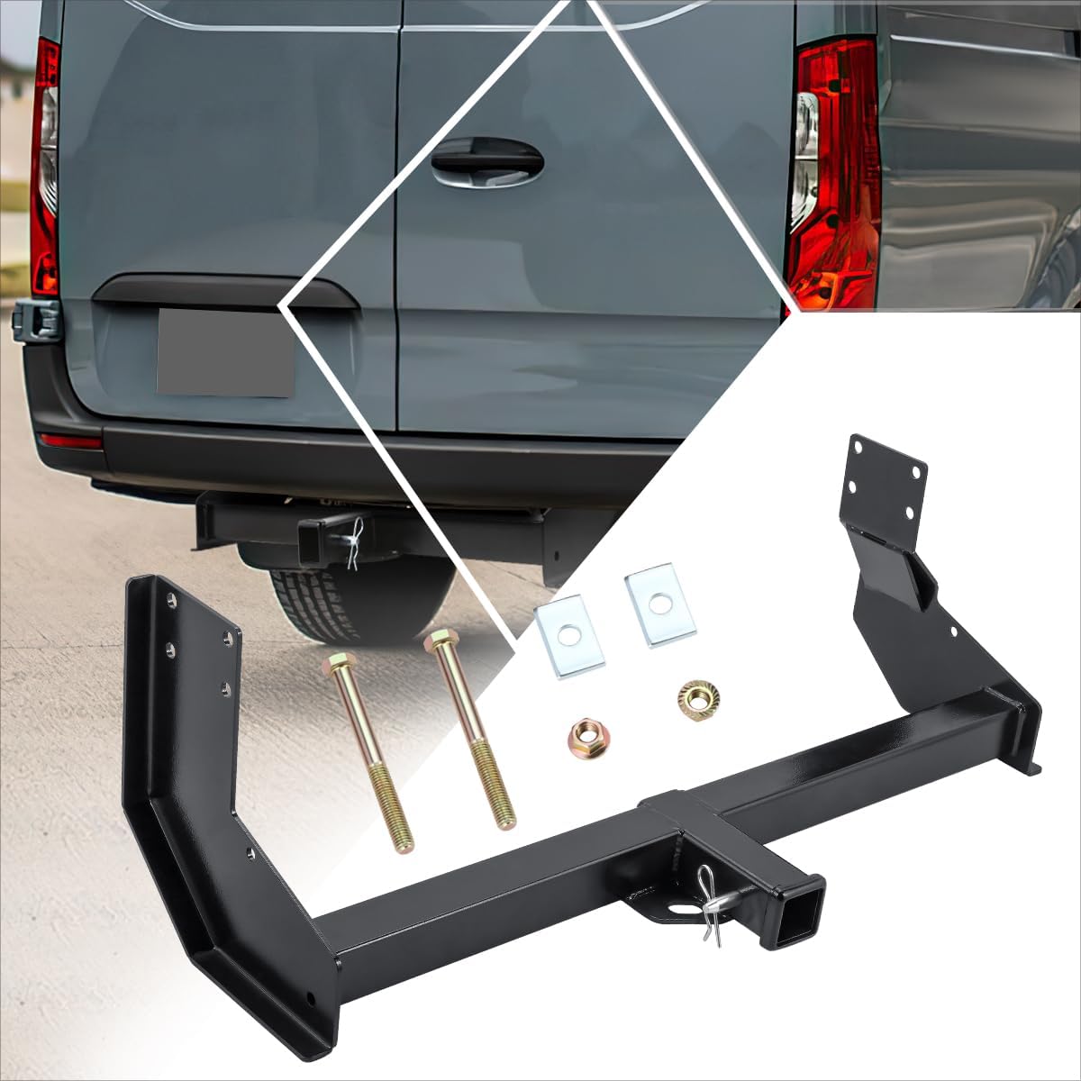Amazon.com: CURT 13275 Class 3 Trailer Hitch, 2-Inch Receiver, Fits ...