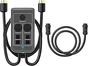 Amazon.com: BLUETTI Split Phase Fusion Box P030A, Double The Output Power/Voltage/Capacity of ...