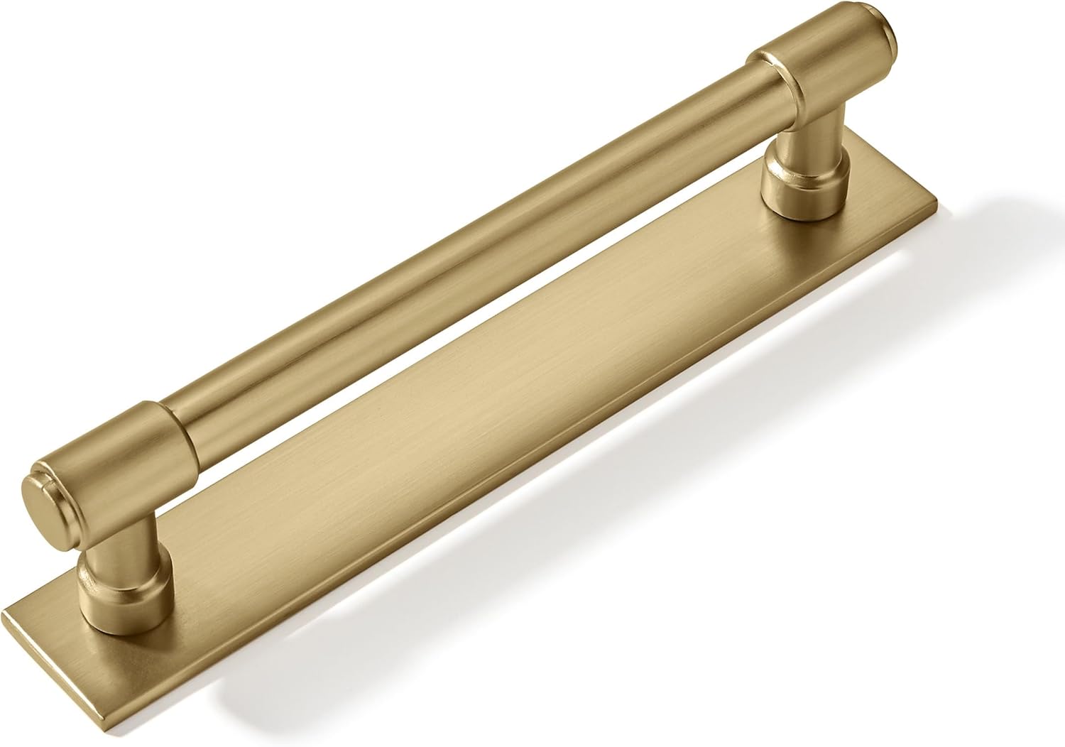 khtumeware 5 Pack 5 inch (128 mm) Center to Center Brushed Gold Cabinet ...