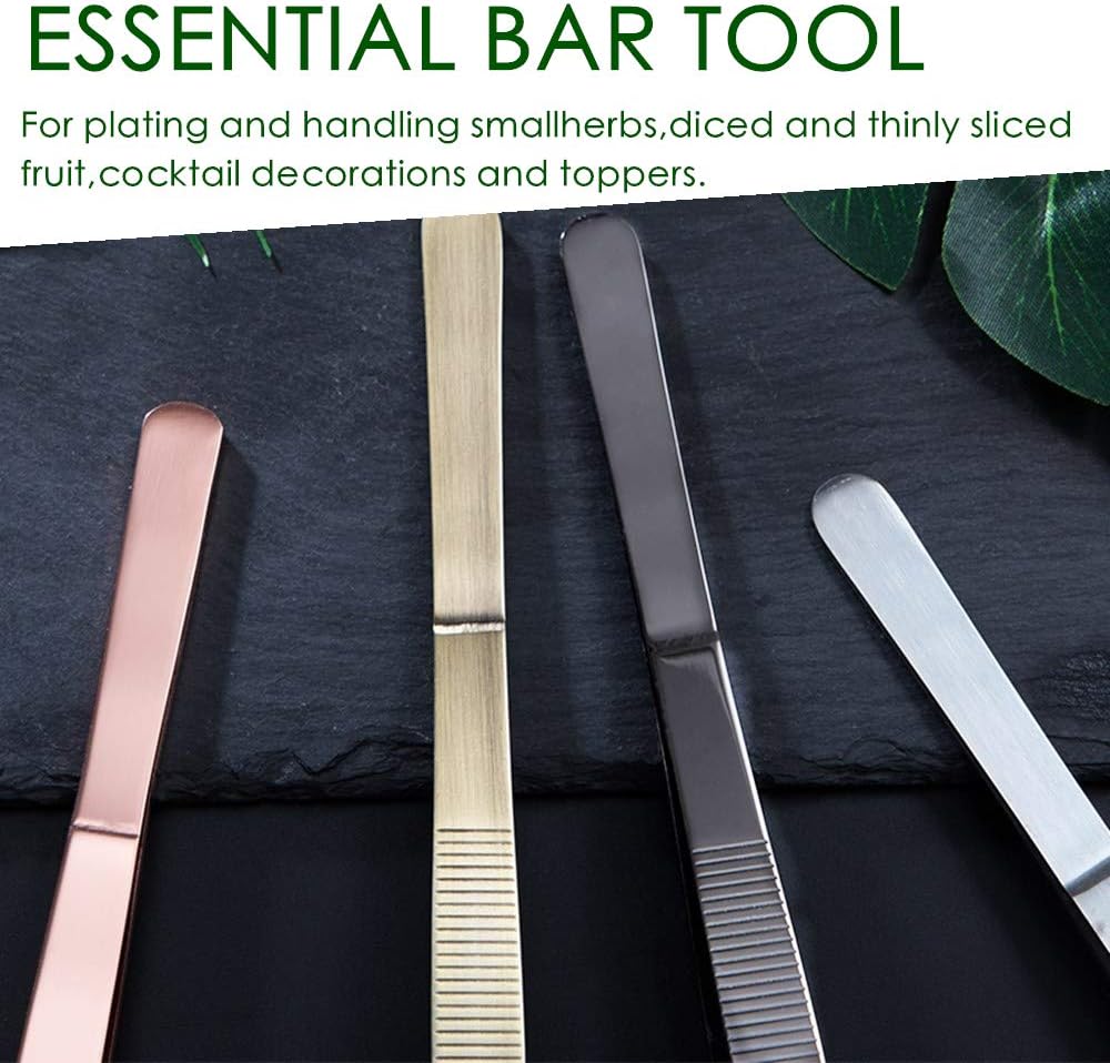 Buy Tongs Tweezers - 12 Inch / 30cm Long Food Tongs Straight Serrated ...