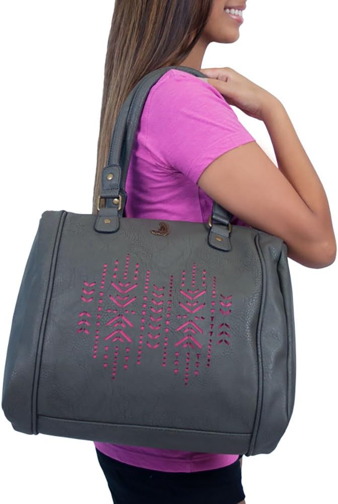 Women's Hinano Puka Puka Bag - Grey (One Size) at Amazon Women’s ...