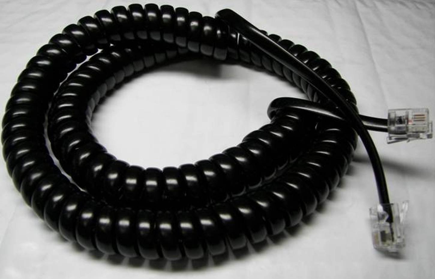 Amazon.com: DIY-BizPhones 10-Pack Black 12 Ft Handset Cord Compatible ...