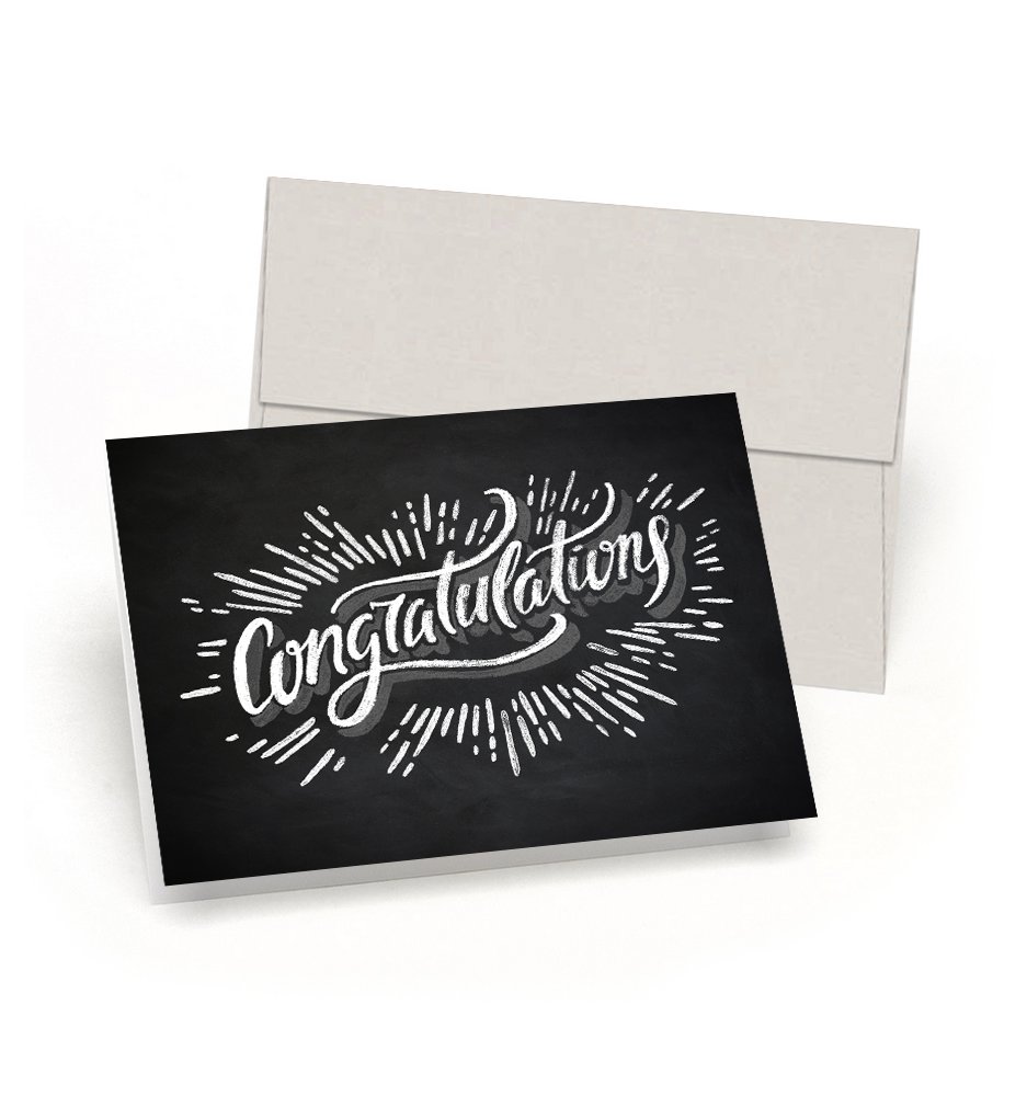 Amazon.com : Set of Congratulations Cards - Congratulations! Set of 8 ...