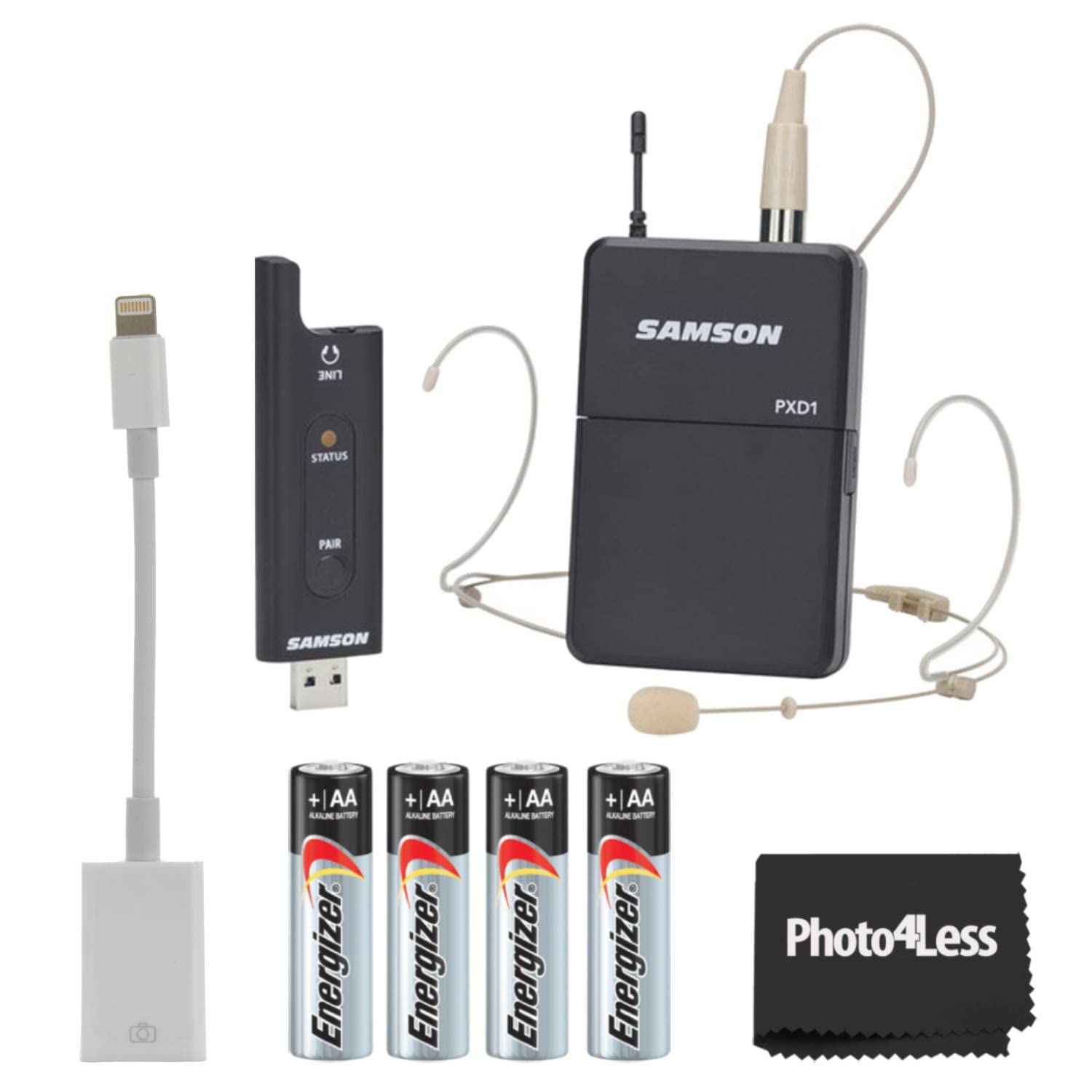 Snapklik.com : Samson Stage XPD2 Headset USB Digital Wireless