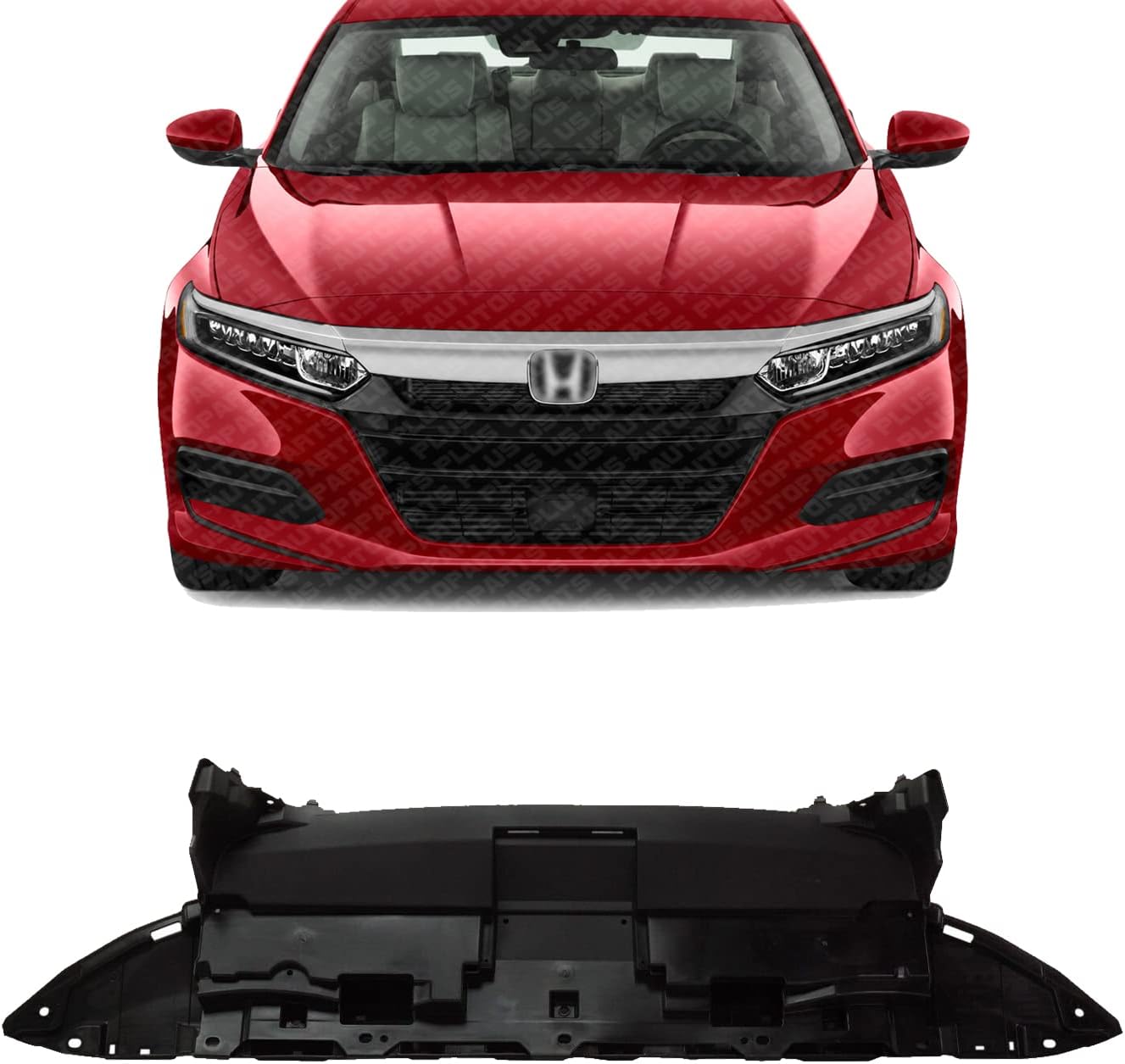 Amazon.com: US AUTO PARTS PLUS New Front Engine Splash Shield Under ...