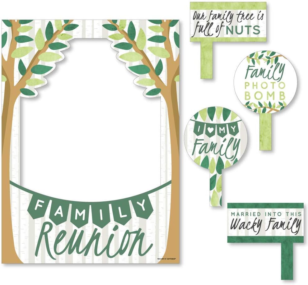 Amazon.com: 12pcs Family Reunion Centerpiece Sticks Family Tree Photo ...