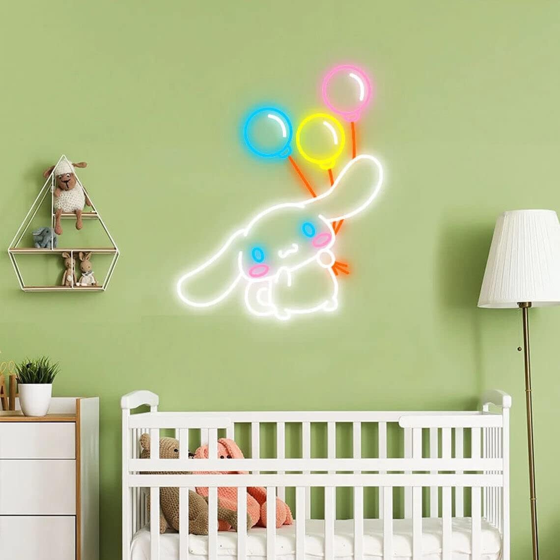 Amazon.com : Queen Sense 20"x16" Japanese Cinnamoroll LED Sign Light ...