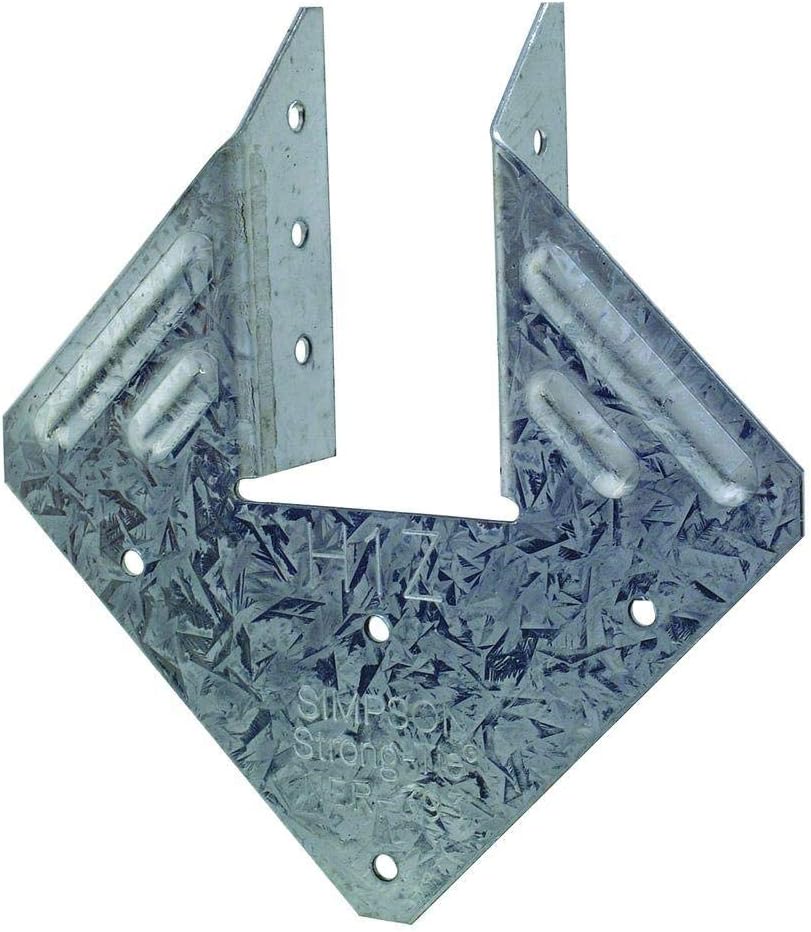 Amazon.com: Simpson Strong Tie RR 18-Gauge 2x6 Ridge Rafter Connector ...