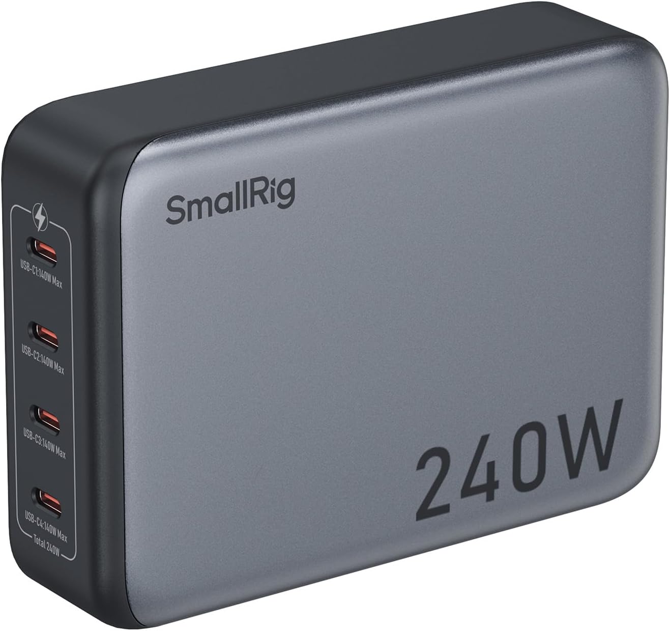 Amazon.com: SmallRig 240W USB-C Charger, 4-Port PD3.1 GaN Fast Charger ...