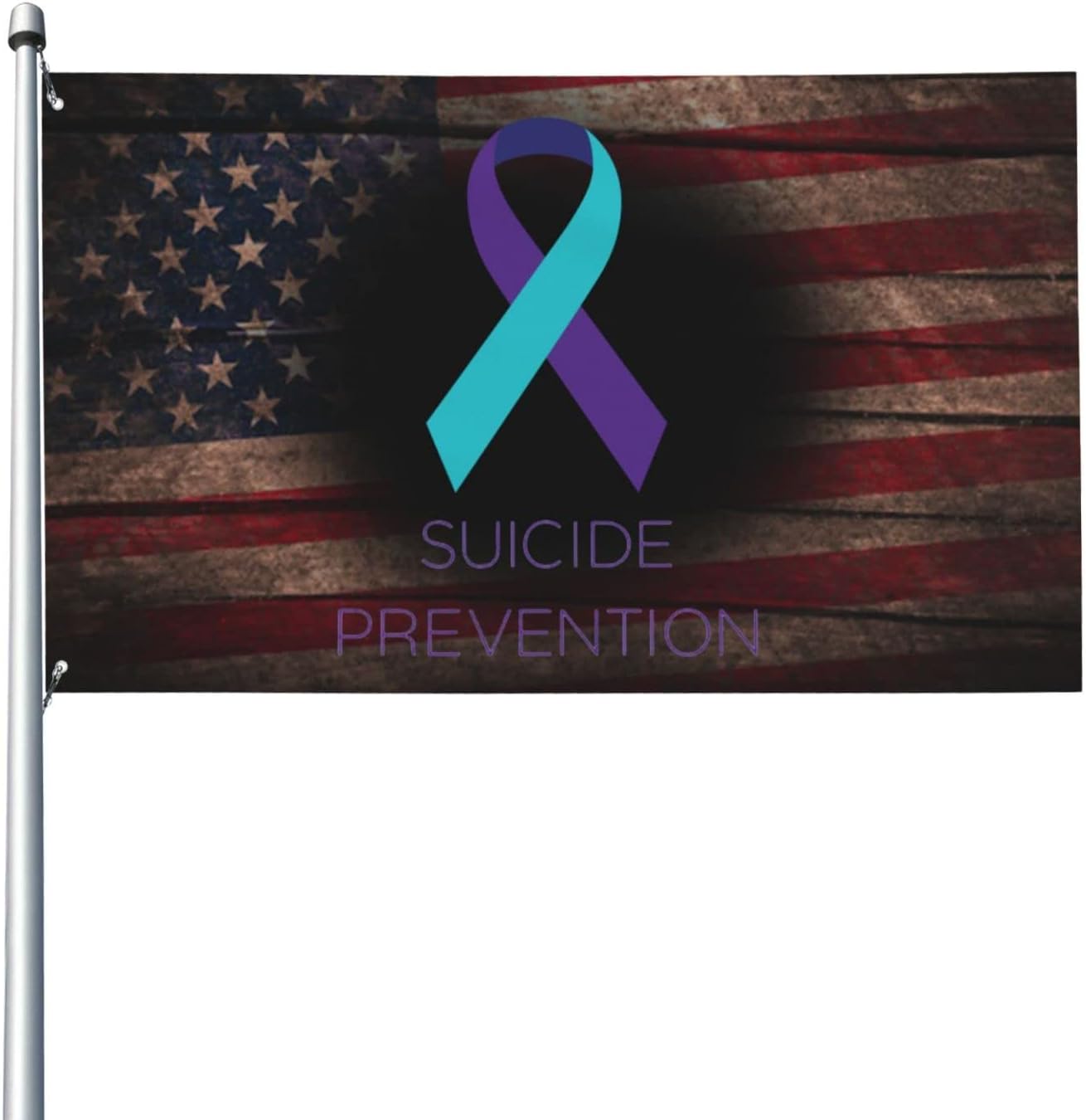 Amazon.com : Suicide Prevention Awareness Flag 3X5 Ft - UV Fade ...