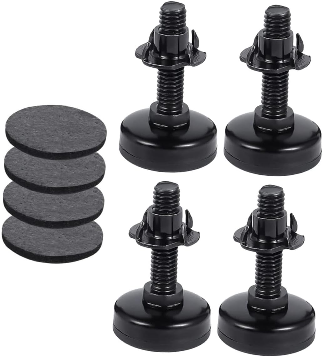 Amazon.com: Mikikit 4pcs Adjustable Table Legs Table Leveling Feet ...